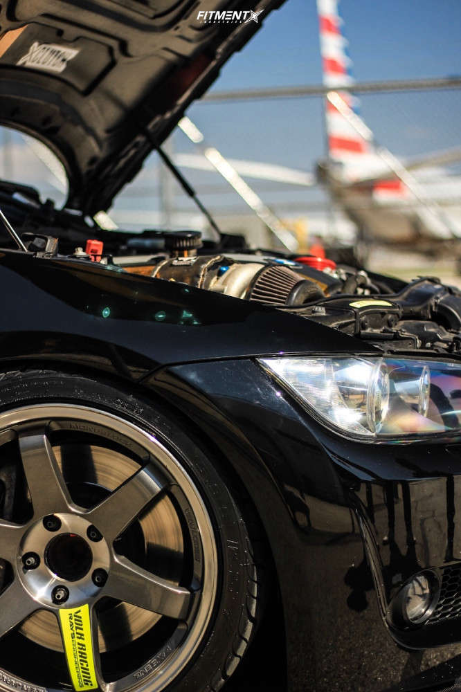 2008 BMW 335i Base with 18x9.5 Volk Te37sl and Federal 245x35 on ...