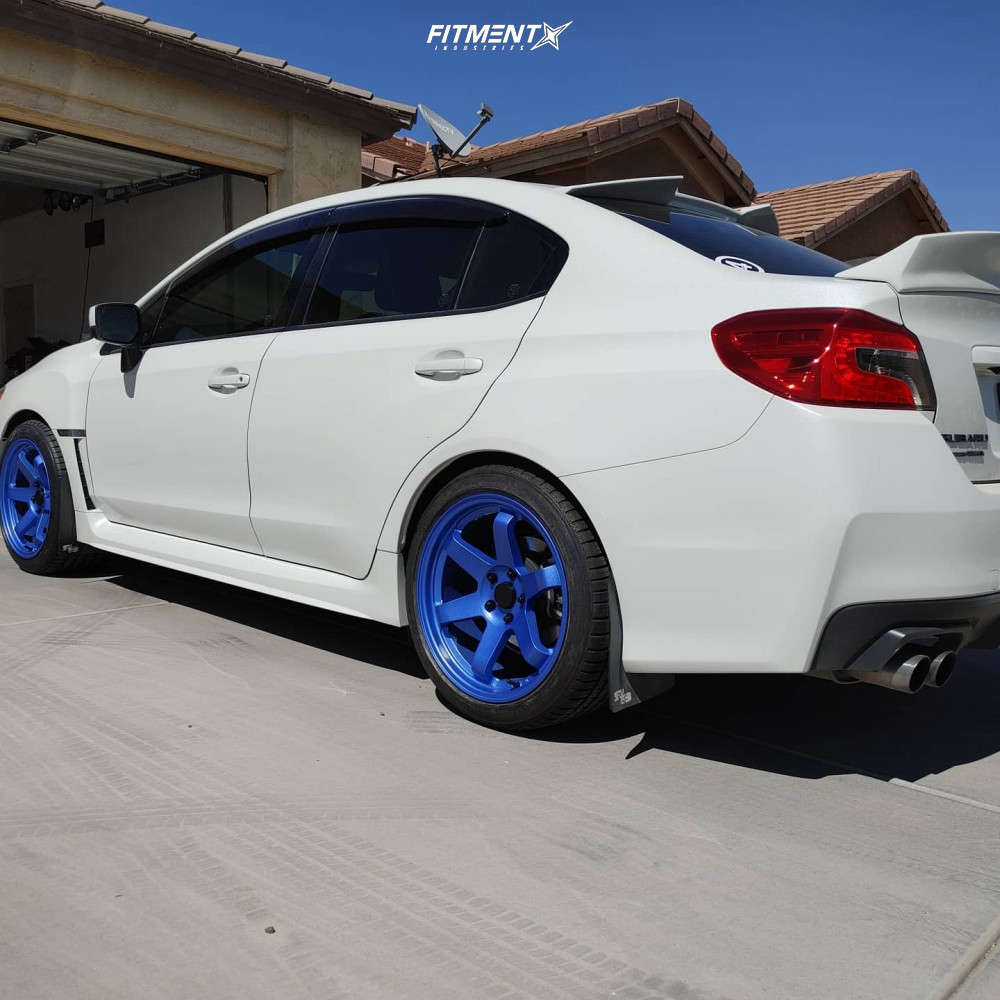 2018 Subaru WRX Premium with 18x9.5 AVID1 AV6 and Michelin 245x40 on ...