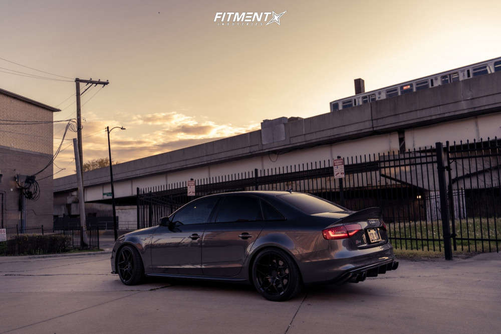 2016 Audi S4 Prestige with 19x9.5 Rohana Rfx11 and Continental 255x35 ...