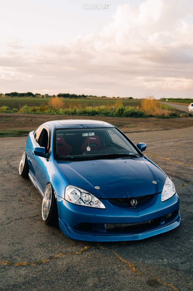 2004 Acura RSX Type-S 2dr Hatchback (2.0L 4cyl 6M) with 18x10 Work ...