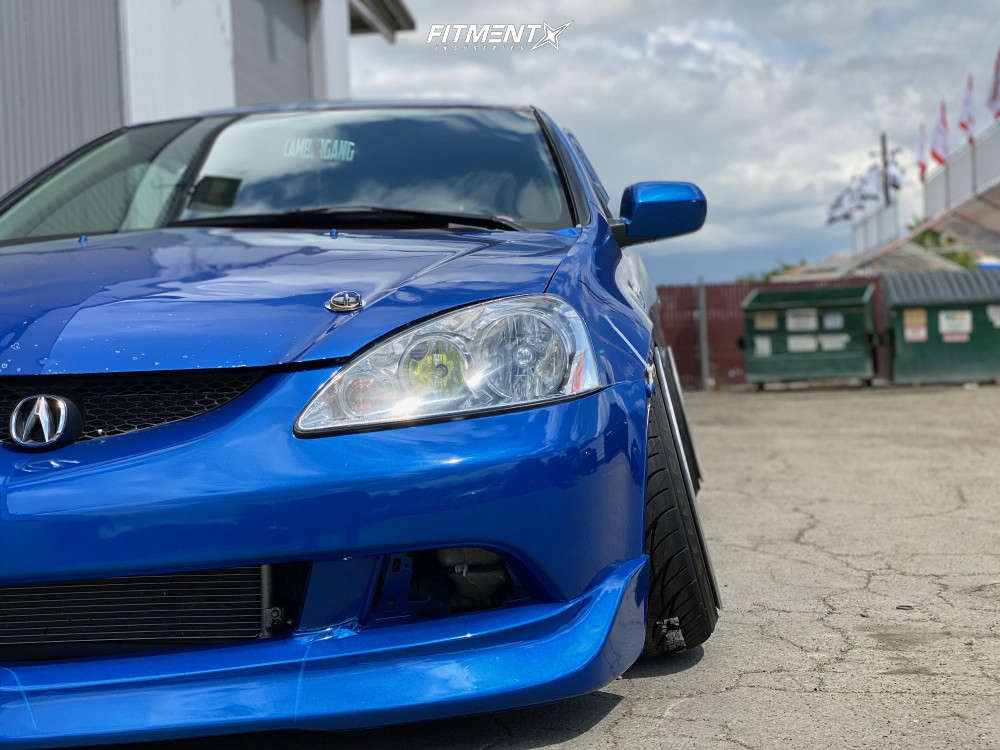 2004 Acura RSX Type-S 2dr Hatchback (2.0L 4cyl 6M) with 18x10 Work ...
