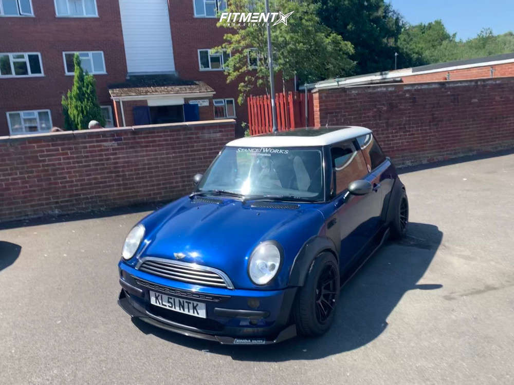 2002 Mini Cooper Base with 16x8.25 XXR 527 and Black Lion 205x55 on ...