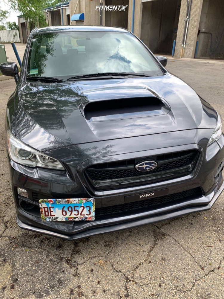 2017 Subaru WRX Base with 18x9.5 AVID1 AV26 and Michelin 255x35 on ...