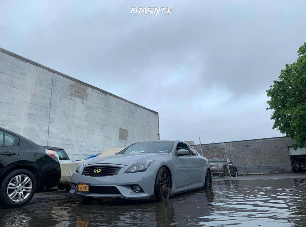 2010 INFINITI G37 X with 19x8.5 Advanti Racing Hydra and Achilles 245x40 on Coilovers | 1103456 ...