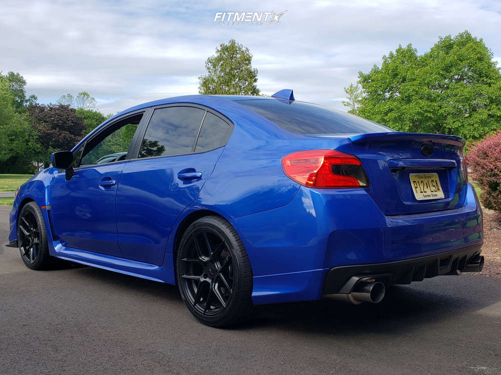 2019 Subaru WRX Base with 18x8.5 TSW Tabac and Toyo Tires 245x40 on ...