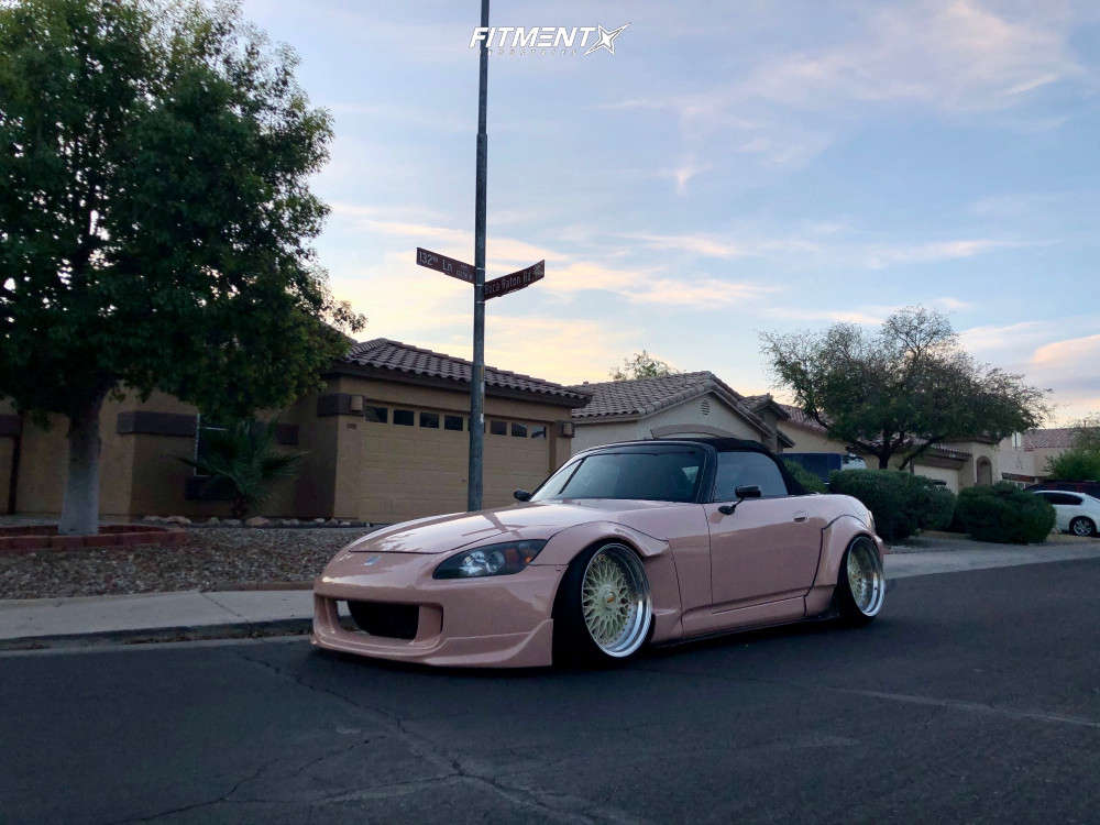 2007 Honda S2000 2dr Convertible (2.2L 4cyl 6M) with 18x9.5 BBS Rc090 ...