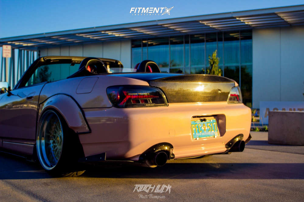 2007 Honda S2000 2dr Convertible (2.2L 4cyl 6M) with 18x9.5 BBS Rc090 ...
