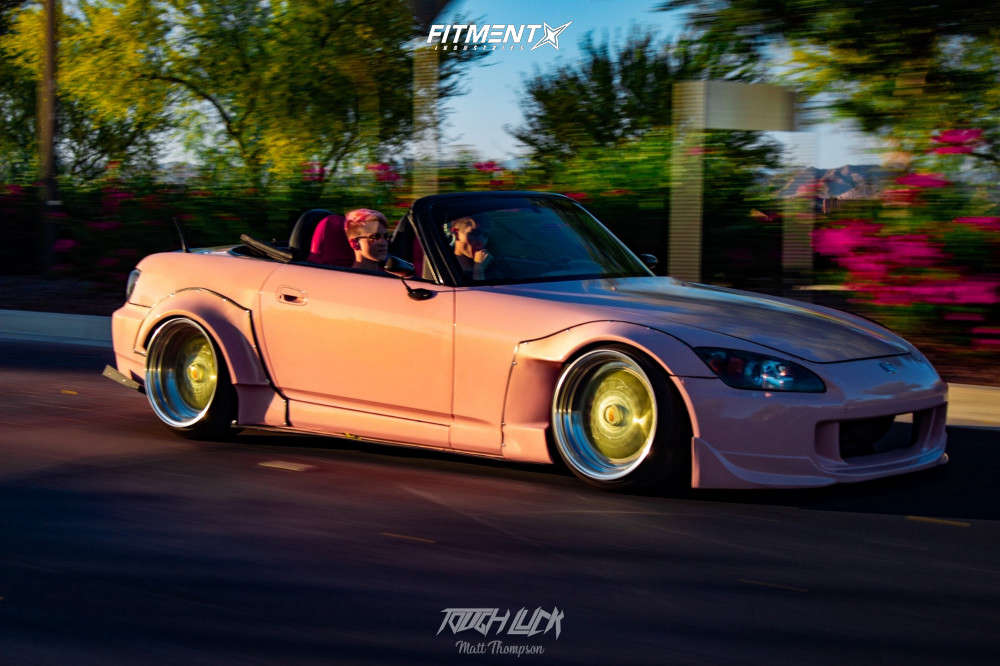2007 Honda S2000 2dr Convertible (2.2L 4cyl 6M) with 18x9.5 BBS Rc090 ...