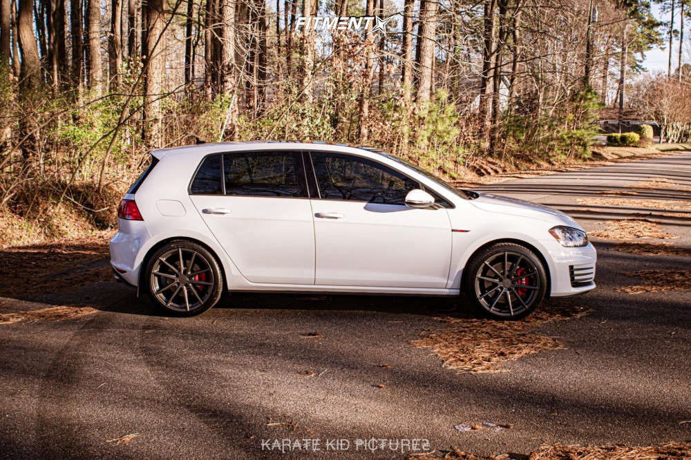 2017 Volkswagen GTI SE with 19x8.5 TSW Bathurst and Continental 245x35 ...