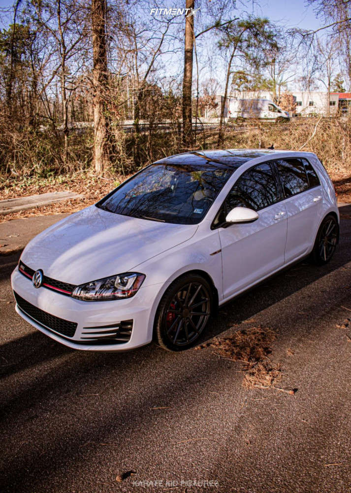 2017 Volkswagen GTI SE with 19x8.5 TSW Bathurst and Continental 245x35 ...
