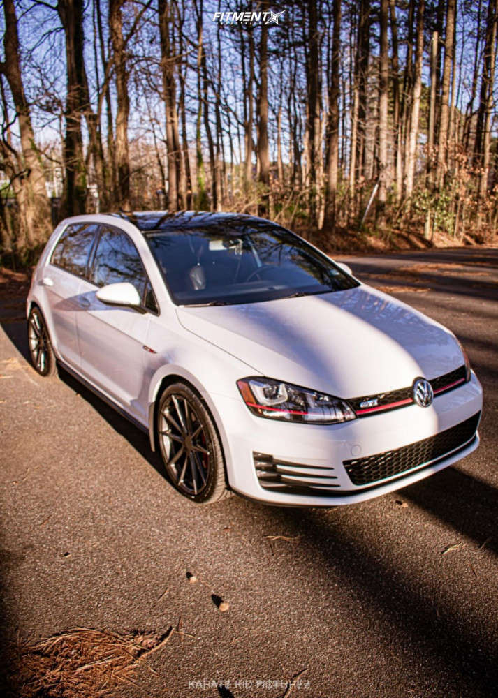 2017 Volkswagen GTI SE with 19x8.5 TSW Bathurst and Continental 245x35 ...
