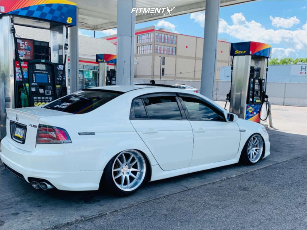 2007 Acura TL Type-S with 18x9.5 Aodhan DS02 and Achilles 225x35 on ...