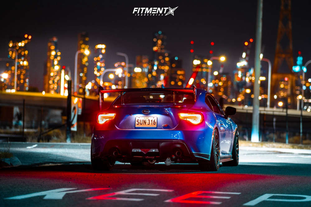 2014 Subaru BRZ Limited with 17x9 WedsSport Tc105x and Yokohama 245x40 on Coilovers | 1105002 ...