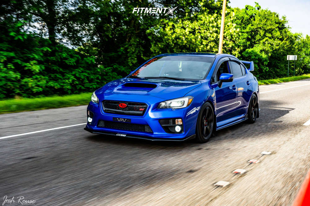 2016 Subaru WRX STI Base with 18x8.5 Enkei Kojin and Dunlop 245x40 on ...