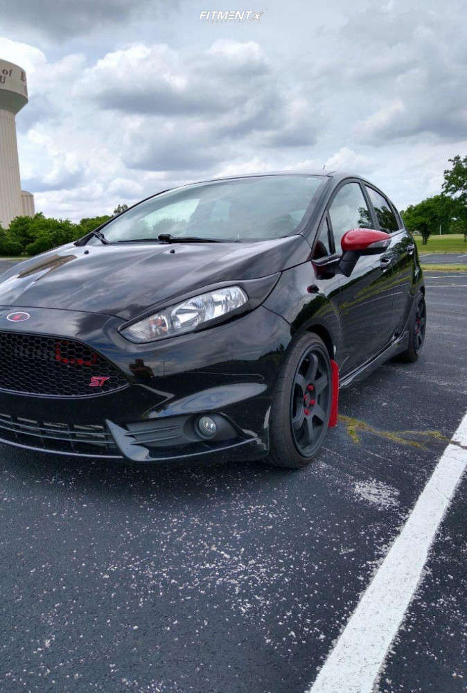 2016 Ford Fiesta ST with 17x8 Rota Grid and Firestone 205x40 on ...