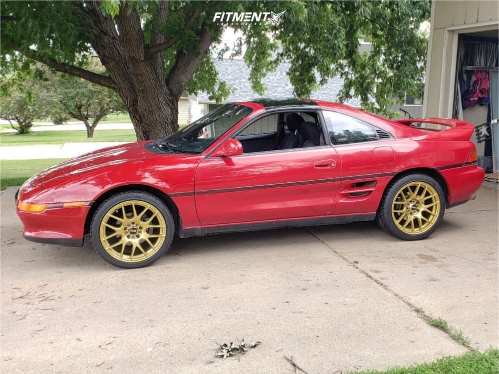 1991 Toyota MR2 Turbo with 17x7 XXR 530 and Federal 205x40 on Stock ...