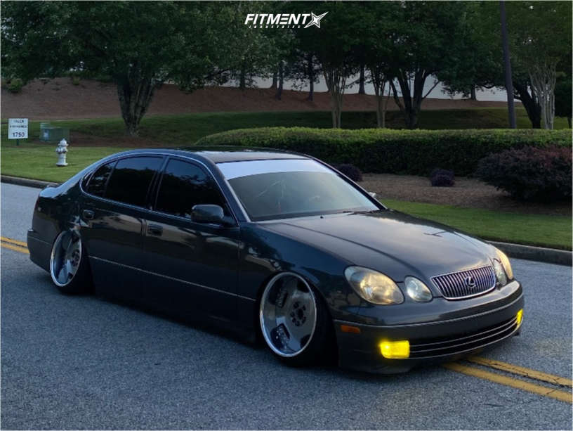 2003 Lexus GS300 Base with 18x10.5 Work Euroline and Achilles 225x35 on ...