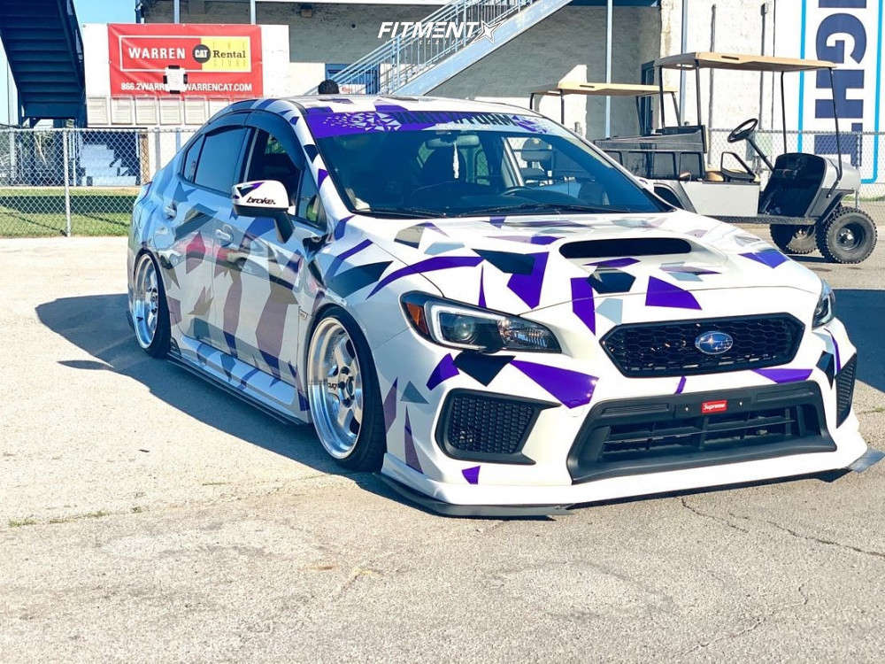 2015 Subaru WRX Base with 18x9.5 ESR Sr06 and Nankang 225x35 on ...