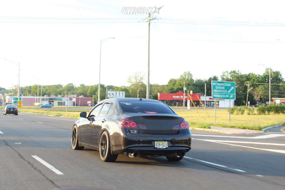 2013 INFINITI G37 X with 20x9.5 Rotiform Kps and Hankook 255x35 on ...