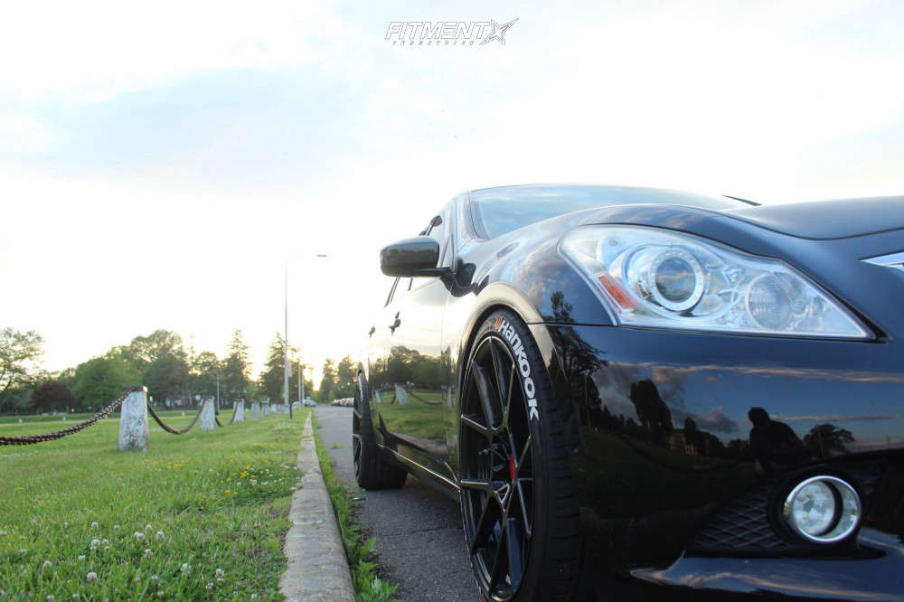2013 INFINITI G37 X with 20x9.5 Rotiform Kps and Hankook 255x35 on ...