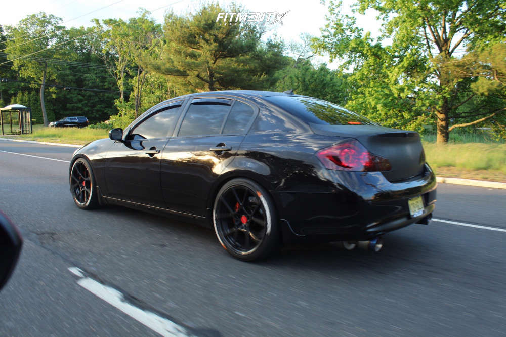 2013 INFINITI G37 X with 20x9.5 Rotiform Kps and Hankook 255x35 on ...