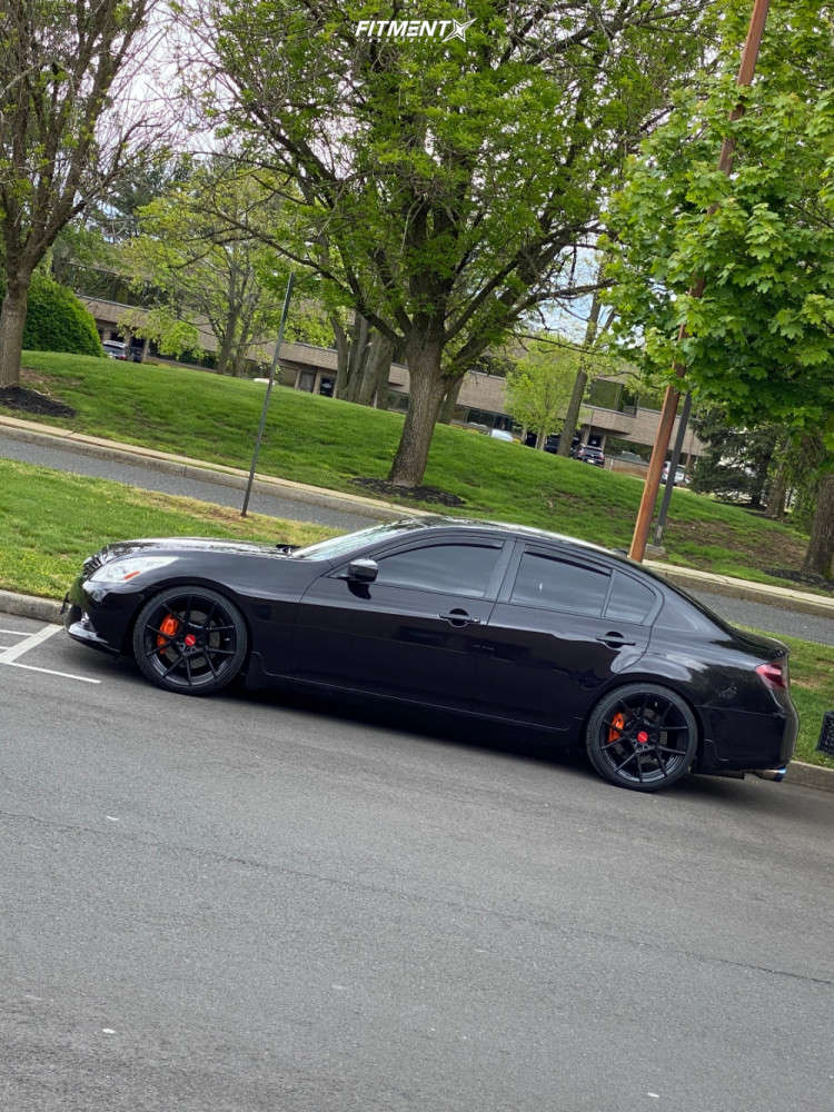 2013 INFINITI G37 X with 20x9.5 Rotiform Kps and Hankook 255x35 on ...