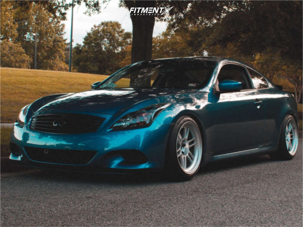 2008 INFINITI G37 Sport with 18x10.5 ESR Sr11 and Achilles 245x35 on ...