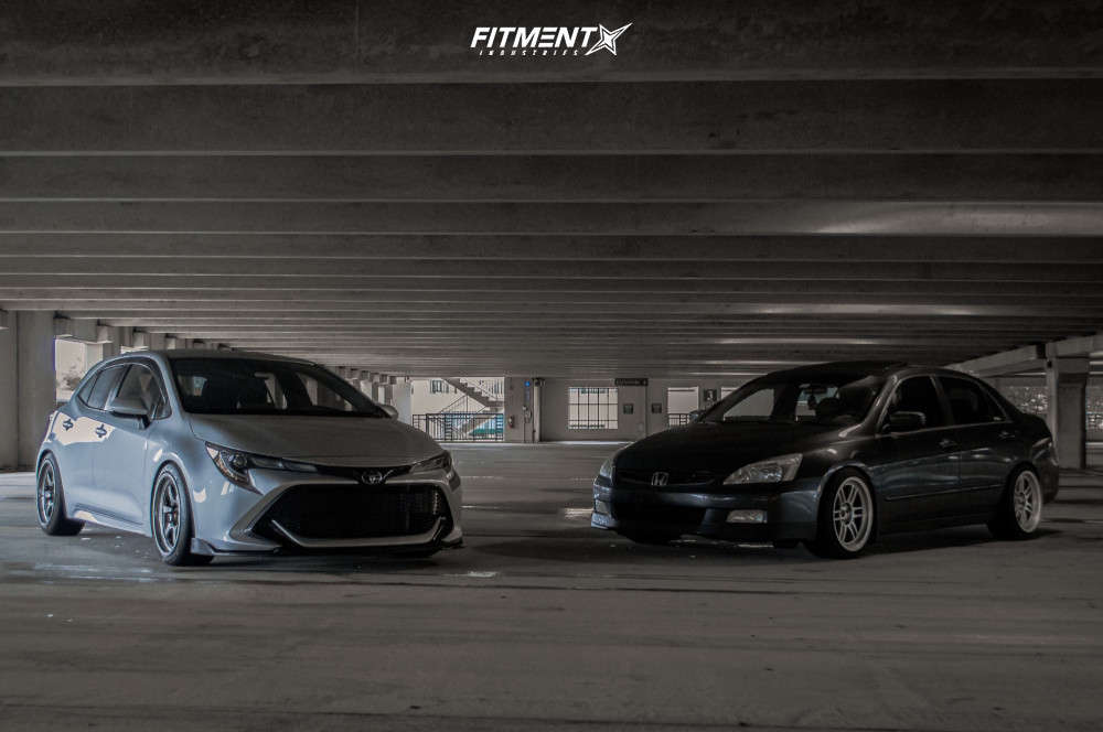 2006 Honda Accord EX with 18x9.5 ESR Sr11 and Achilles 235x40 on ...