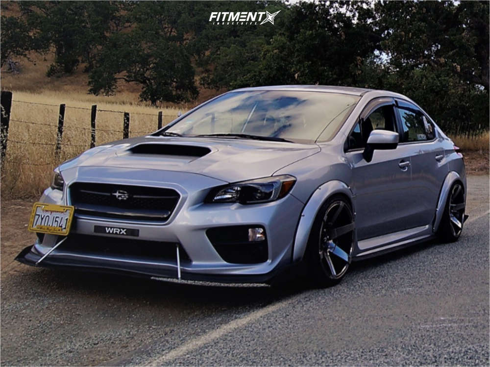 2017 Subaru WRX Base with 18x10.5 Cosmis Racing S1 and Nankang 265x35 ...