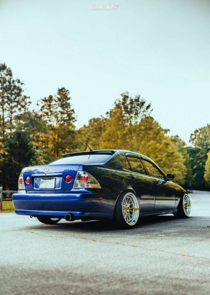 2002 Lexus IS300 Base with 18x10.5 Aodhan DS06 and Federal 225x35 on ...