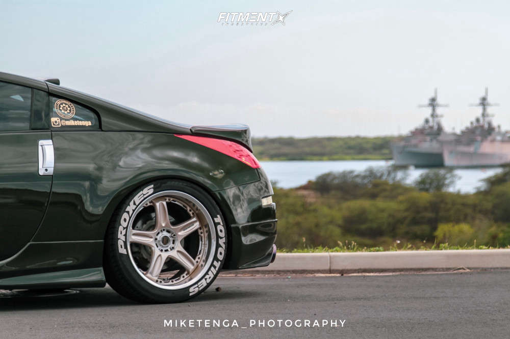 2007 Nissan 350Z Base with 19x9.5 Volk Gt-c and Toyo Tires 245x40 on ...