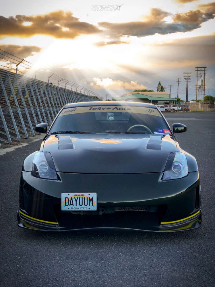 2007 Nissan 350Z Base with 19x9.5 Volk Gt-c and Toyo Tires 245x40 on ...