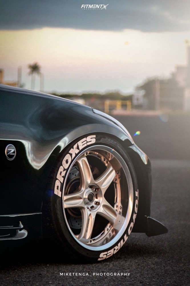 2007 Nissan 350Z Base with 19x9.5 Volk Gt-c and Toyo Tires 245x40 on ...