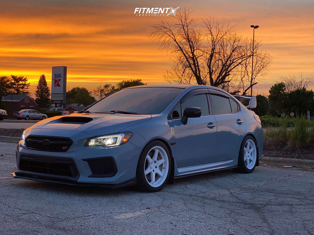 2019 Subaru WRX STI Limited with 18x9.5 ESR Sr07 and Nitto 245x40 on ...