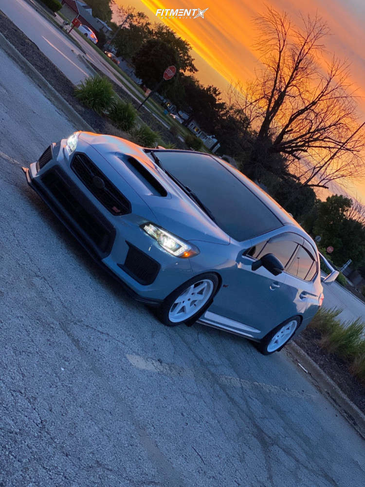 2019 Subaru WRX STI Limited with 18x9.5 ESR Sr07 and Nitto 245x40 on ...