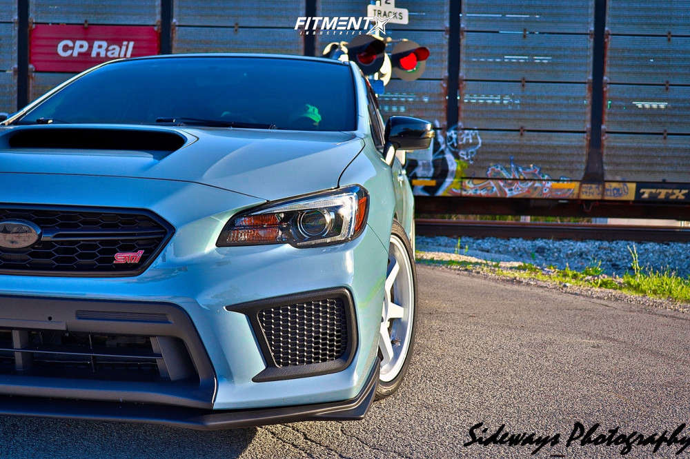 2019 Subaru WRX STI Limited with 18x9.5 ESR Sr07 and Nitto 245x40 on ...