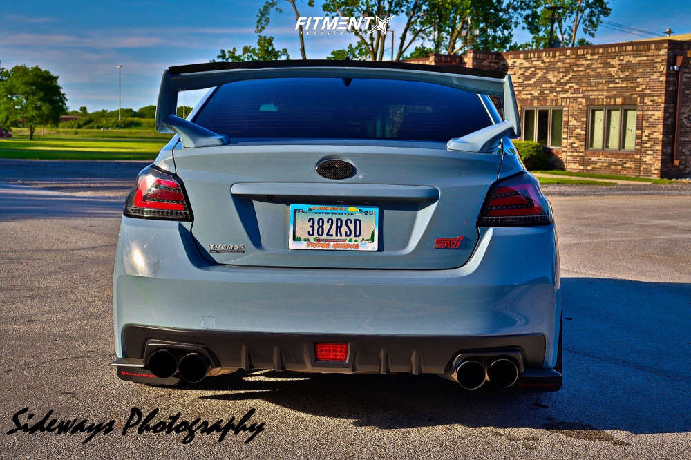 2019 Subaru WRX STI Limited with 18x9.5 ESR Sr07 and Nitto 245x40 on ...