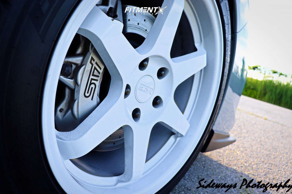 2019 Subaru WRX STI Limited with 18x9.5 ESR Sr07 and Nitto 245x40 on ...