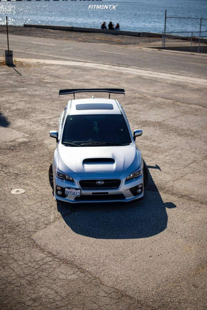 2017 Subaru WRX Premium with 18x9.5 WedsSport Sa-20r and Accelera ...
