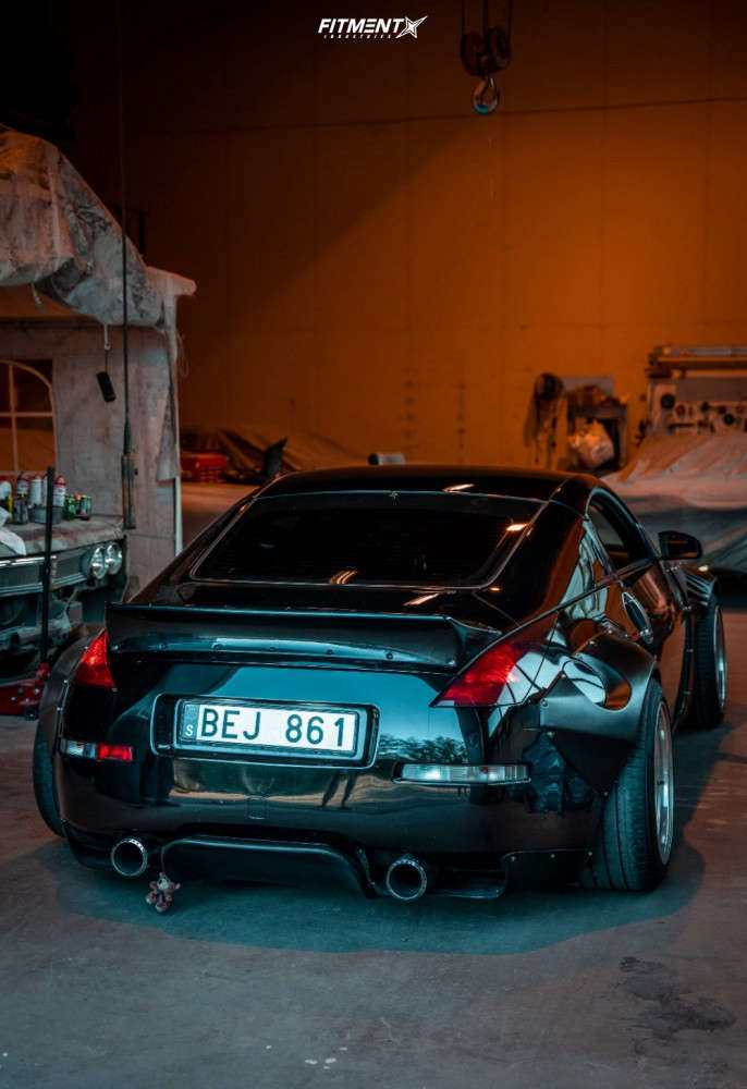 2003 Nissan 350Z Enthusiast with 18x9.5 Work Meister S1 3P and Toyo ...