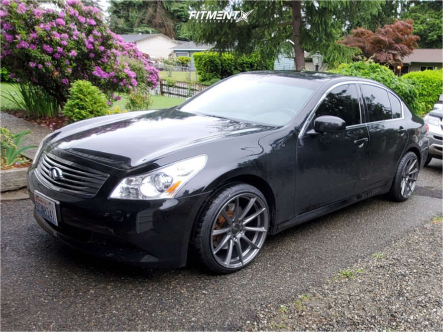2007 INFINITI G35 Sport with 19x10 Ace Wheels Convex and Federal 235x35 ...
