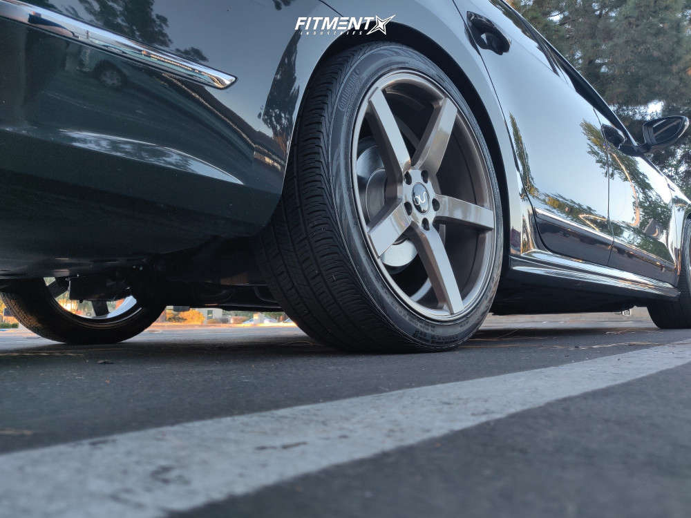 2017 Volkswagen Passat R-Line with 19x8.5 JNC Jnc026 and Continental ...