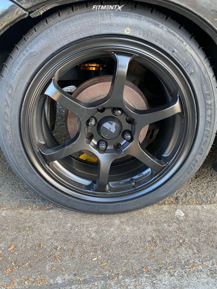 2000 Honda Civic EX with 15x6.5 Konig Backbone and Toyo Tires 195x45 on ...