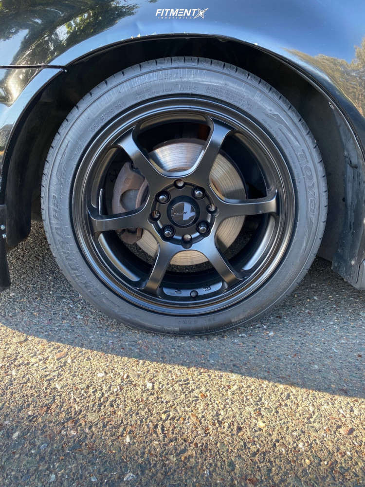 2000 Honda Civic EX with 15x6.5 Konig Backbone and Toyo Tires 195x45 on ...