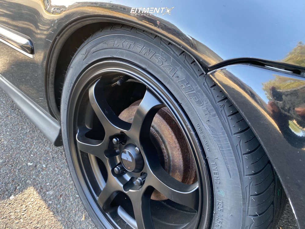 2000 Honda Civic EX with 15x6.5 Konig Backbone and Toyo Tires 195x45 on ...