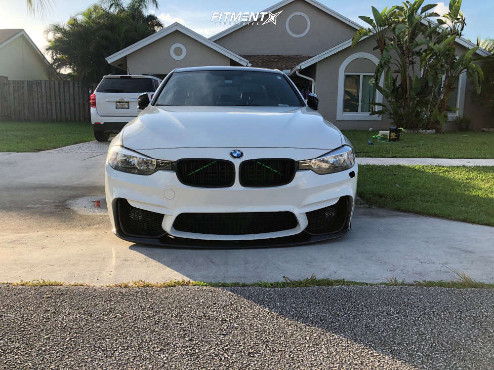 2015 BMW 320i Base with 19x8.5 Niche Gamma and Continental 245x40 on ...