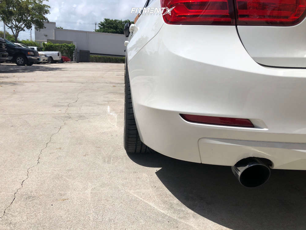 2015 BMW 320i Base with 19x8.5 Niche Gamma and Continental 245x40 on ...