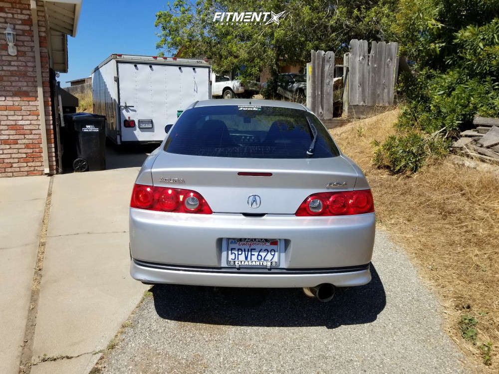 2005 Acura RSX Base with 17x8 Enkei TFR and Bridgestone 225x45 on Stock ...