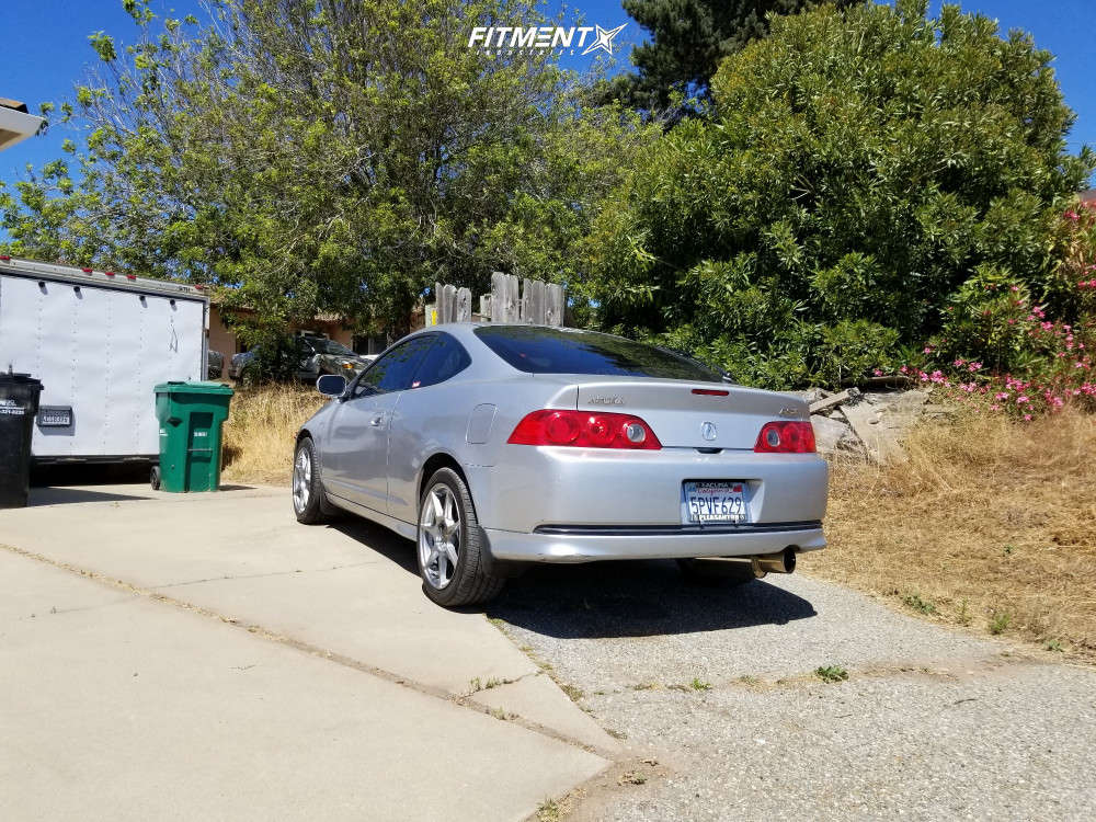 2005 Acura RSX Base with 17x8 Enkei TFR and Bridgestone 225x45 on Stock ...