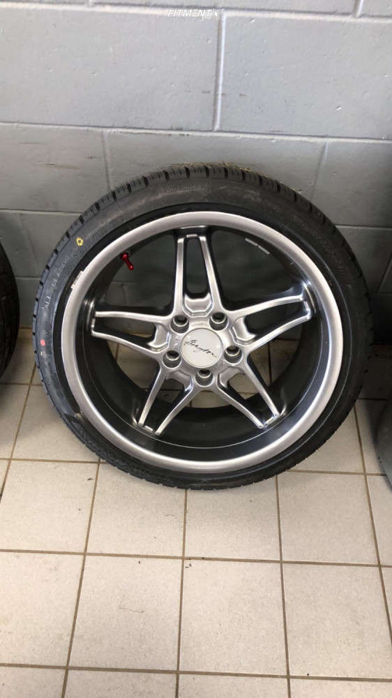 2000 BMW 323i Base with 18x8.5 Breyton Inspiration and Federal 215x40 ...